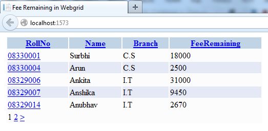 Partial View In Aspnet Mvc